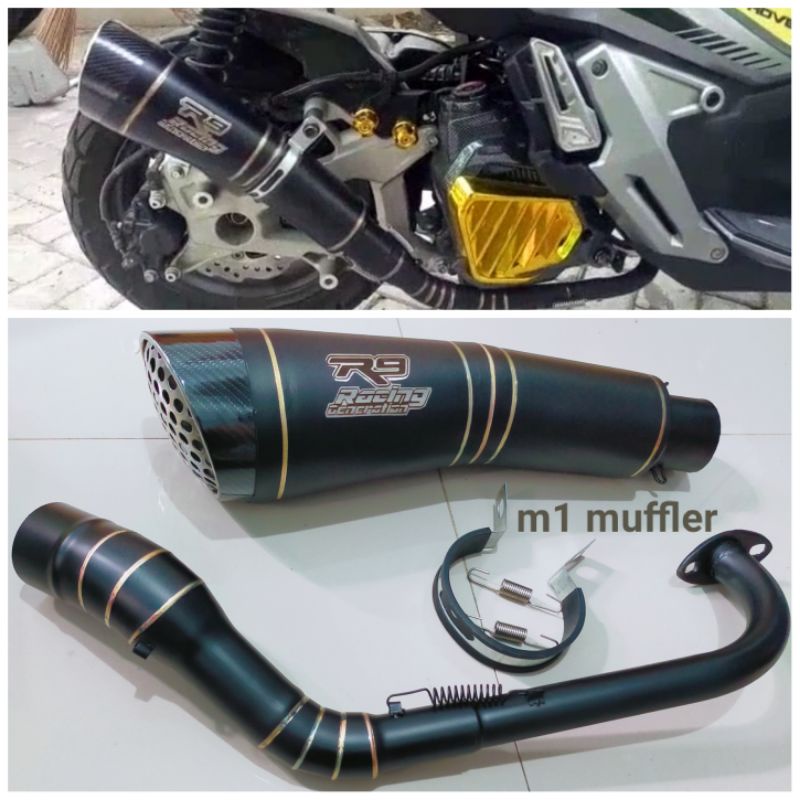 Jual Knalpot Racing R9 H2 Nmax Aerox Xmax Pcx Adv Lexi Vario Beat Mio ...