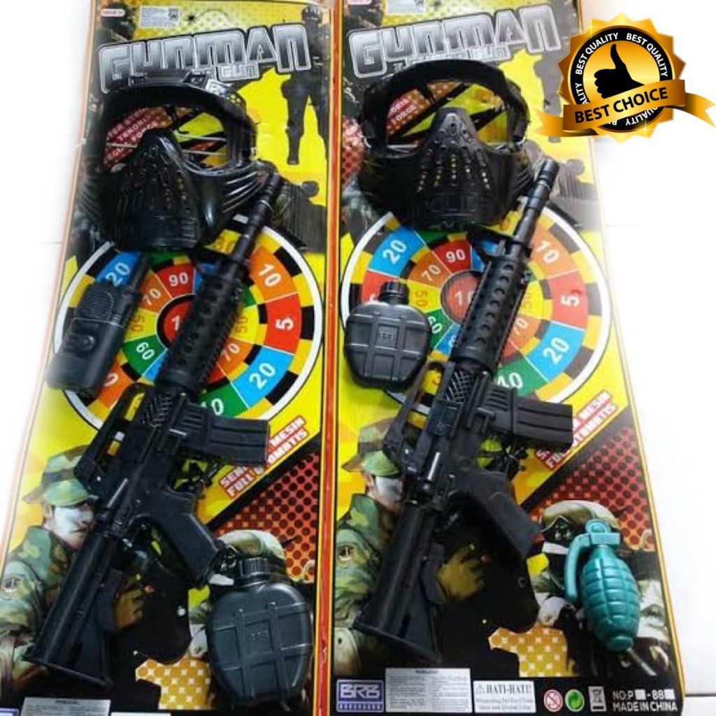 Jual ( BISA COD ) PROMO MAINAN ANAK PISTOL GUNMAN BISA BUNYI TANPA ...