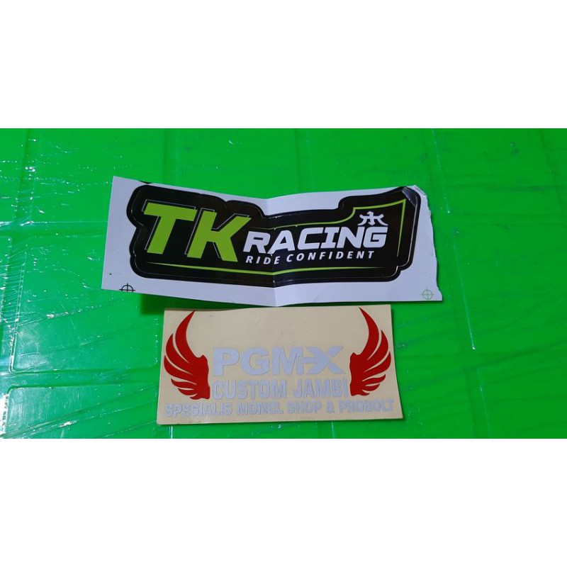 Jual Sticker TK Racing Ride Confidence Besar Panjang Original | Shopee ...