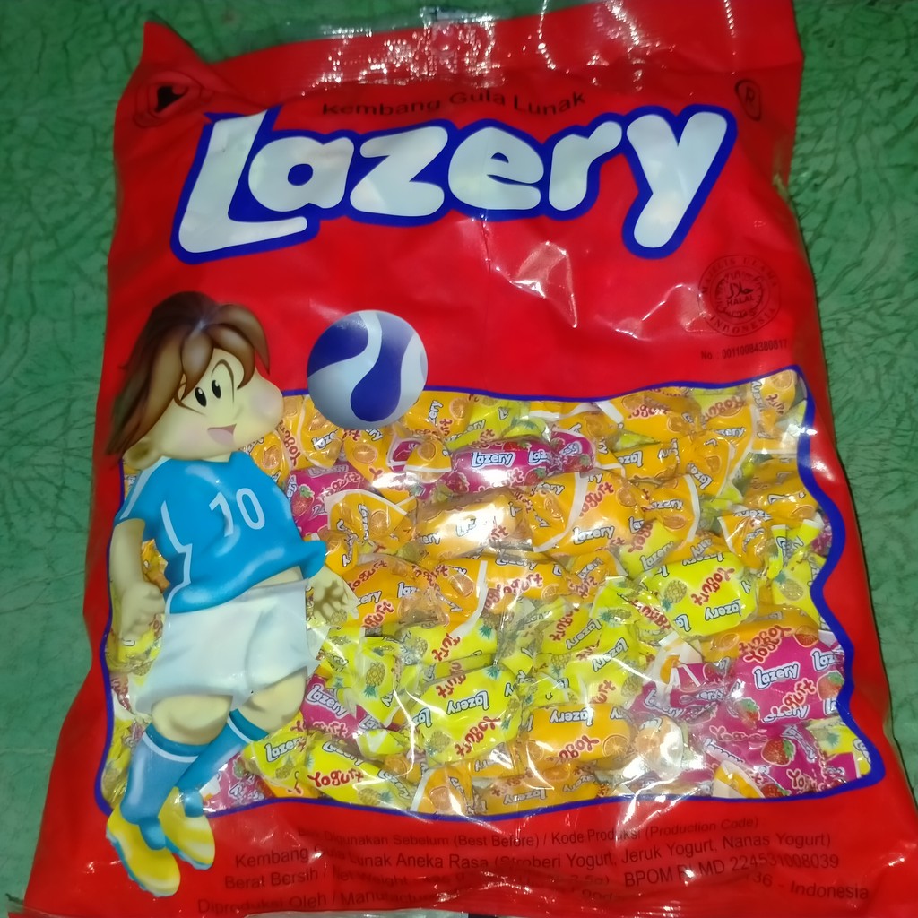 Jual PERMEN LAZERY BESAR 425g (170x2.5g) | Shopee Indonesia
