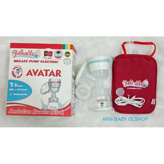 Jual POMPA ASI ELECTRIK RELIABLE / BREAST PUMP ELECTRIC 9919 AVATAR ...