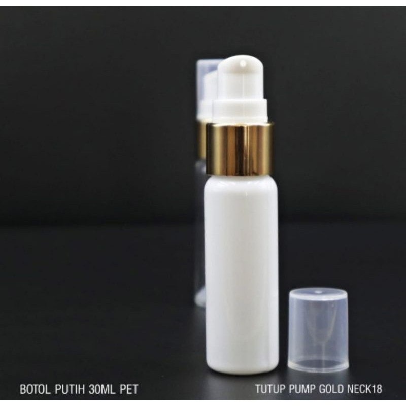 Jual BOTOL PUMP TREATMENT 30 ML/BOTOL LOTION PUMP 30 ML/BOTOL SPRAY ...