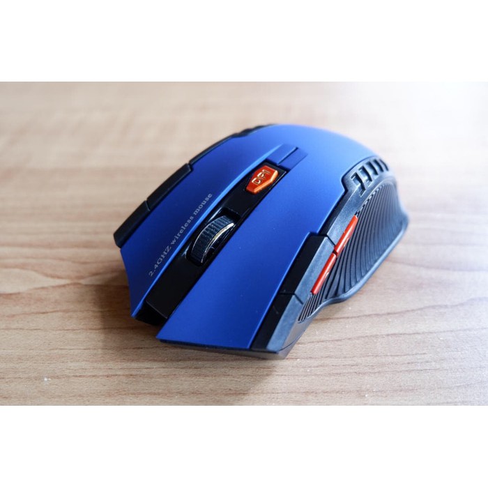 Jual Mouse Wireless NEW EDITION GAMING MOUSE Mirip Fantech - BLUE ...