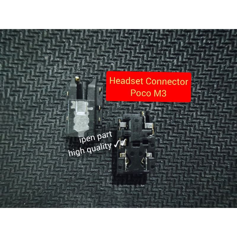 Jual Konektor Headset Pco M3 Jack Connector Lubang Handsfree | Shopee ...