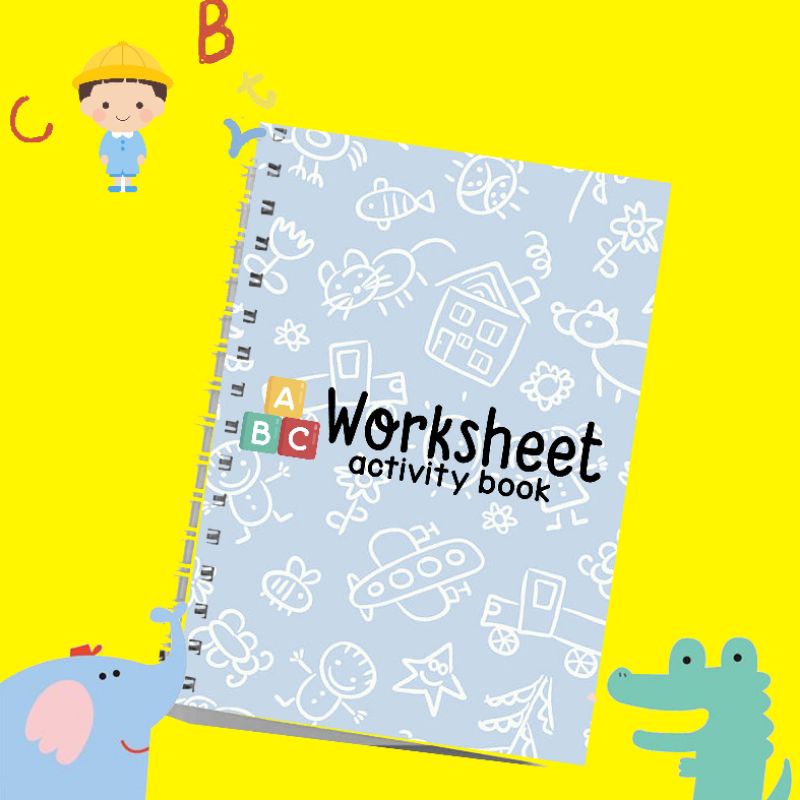 Jual Worksheet Activity Book Wipe and Clean | Shopee Indonesia