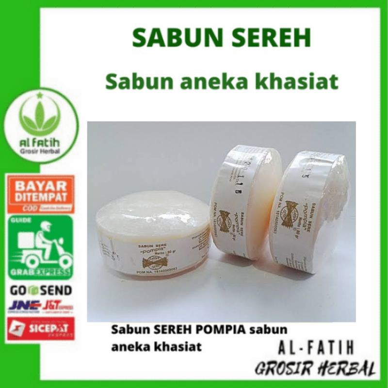 Jual Sabun Sereh Pompia ORIGINAL 100 % | Shopee Indonesia