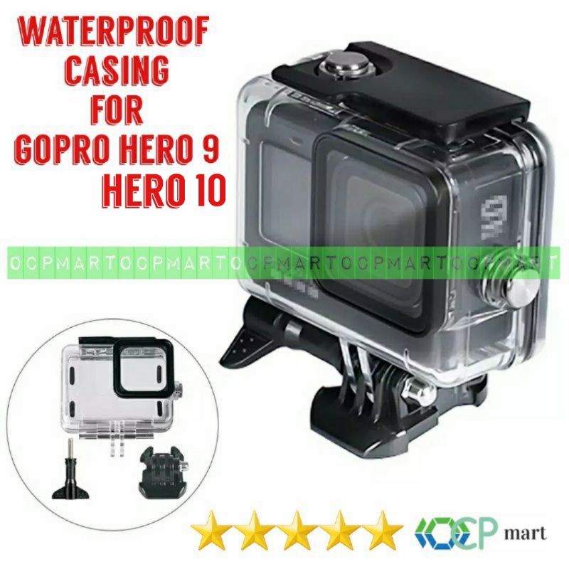 Jual Case Waterproof Gopro Hero 9 10 11 12 Housing Underwater Go Pro ...