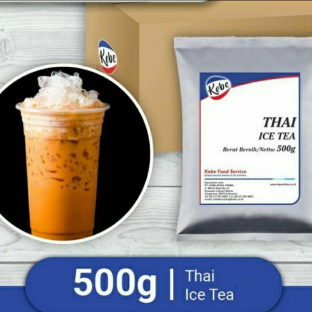Jual KOBE Thai Tea 500 gr | Shopee Indonesia