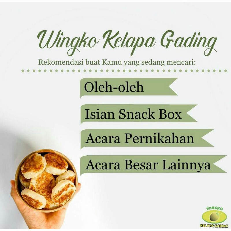Jual Wingko babat kelapa gading asli oleh-oleh khas Jogja | Shopee ...