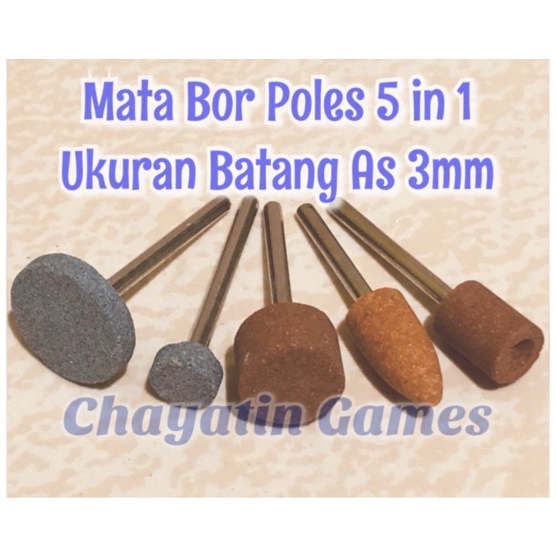 Jual Mata Bor Mini Batu 5 in 1 - Cocok Untuk Veneer Poles Asah - Ukuran ...