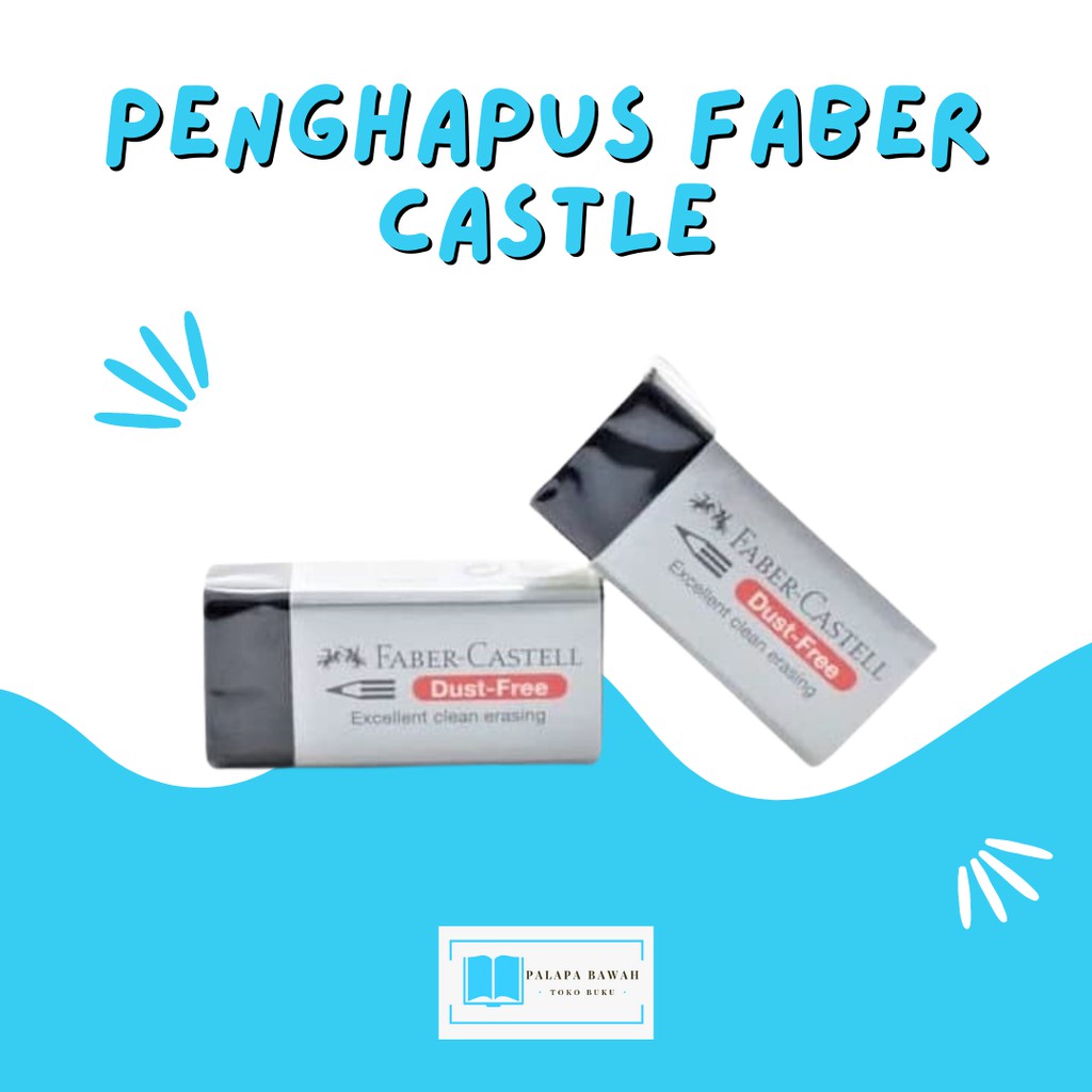 Jual Eraser / Penghapus Faber Castle Dust-Free | Shopee Indonesia