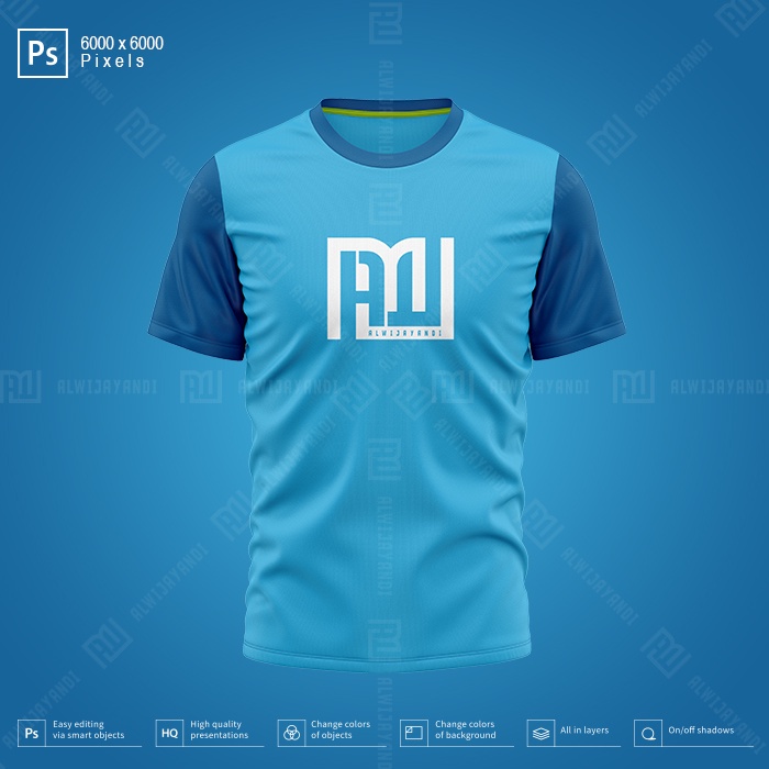 Jual MOCKUP JERSEY SOCCER KERAH O - RESOLUSI 6000x6000 Pixels (FRONT ...