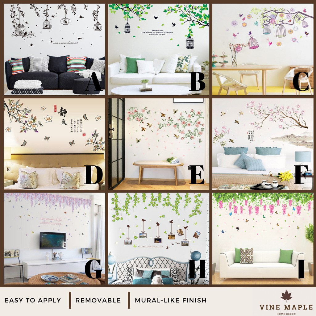 Jual VineMaple Ranting, Bunga, Pohon & Frame / Branch, Flower, Tree ...