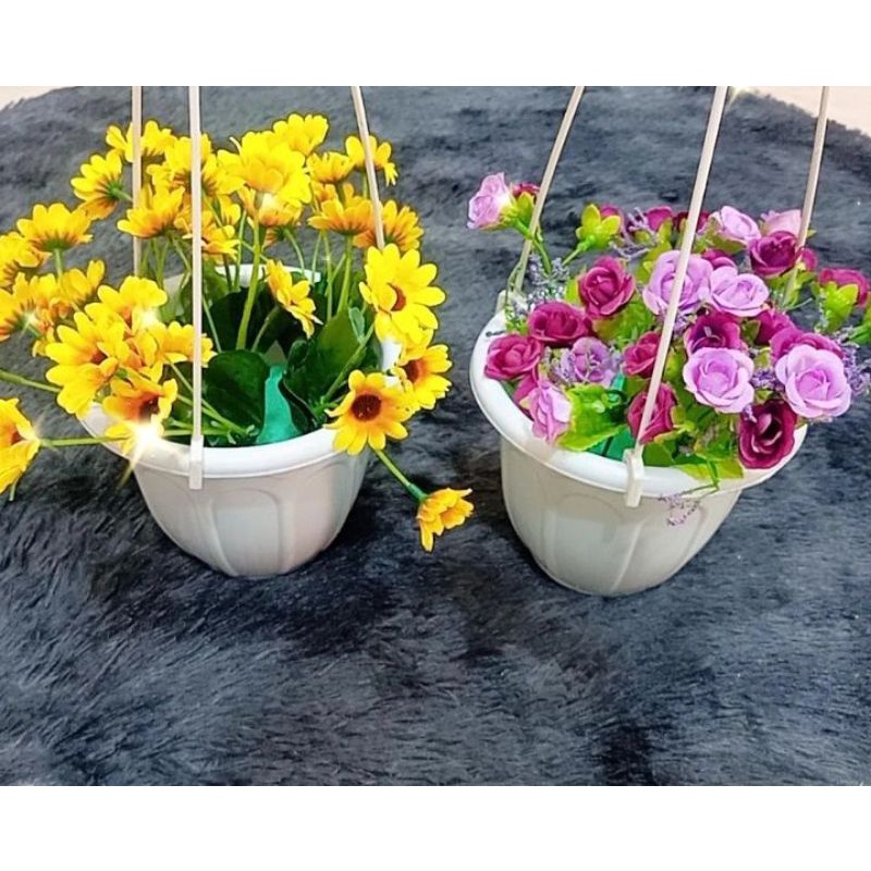 Jual BUNGA GANTUNG, BISA DIGANTUNG ATAU BISA JUGA DITARO DI MEJA. harga ...