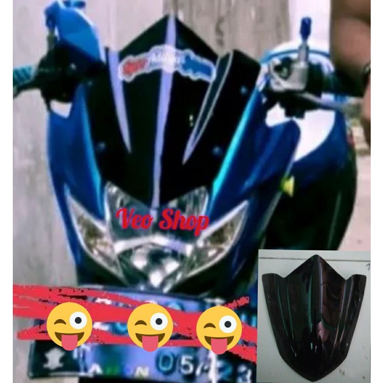 Jual VISOR SATRIA OLD BARONG JENONG WINDSHIELD JENONG SATRIA OLD BARONG ...