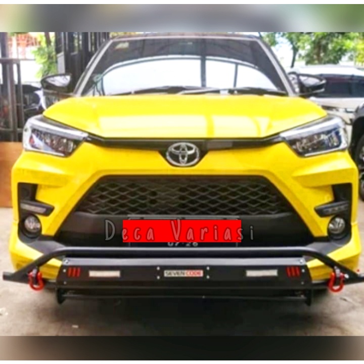 Jual PENGAMAN BUMPER DEPAN MOBIL RAIZE / ROCKY TOWING BELAKANG COBRA ...