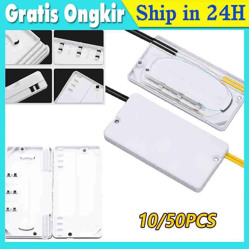 Jual 50PCS Drop cable protection Box Optical fiber Protection box heat ...