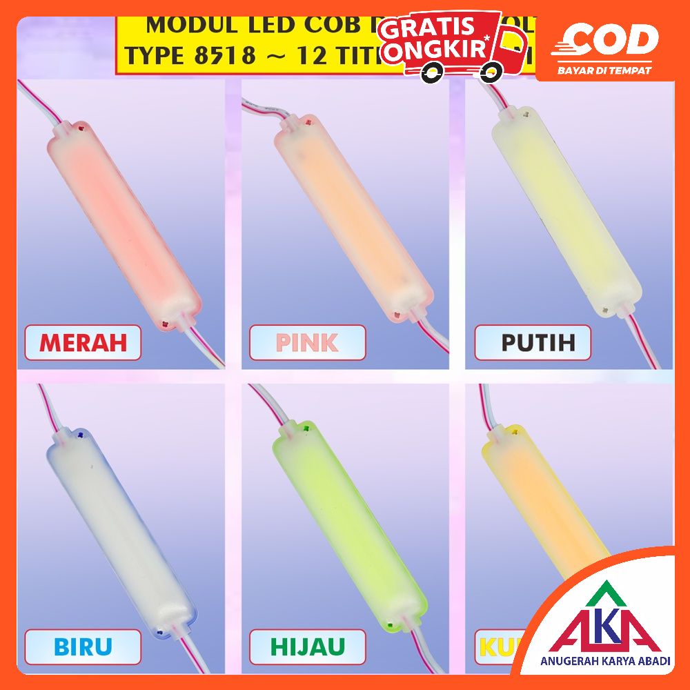 Jual Modul lampu LED 12V 8518 COB 12 Titik Doff Variasi Motor/Mobil 12V Waterproof | Shopee ...