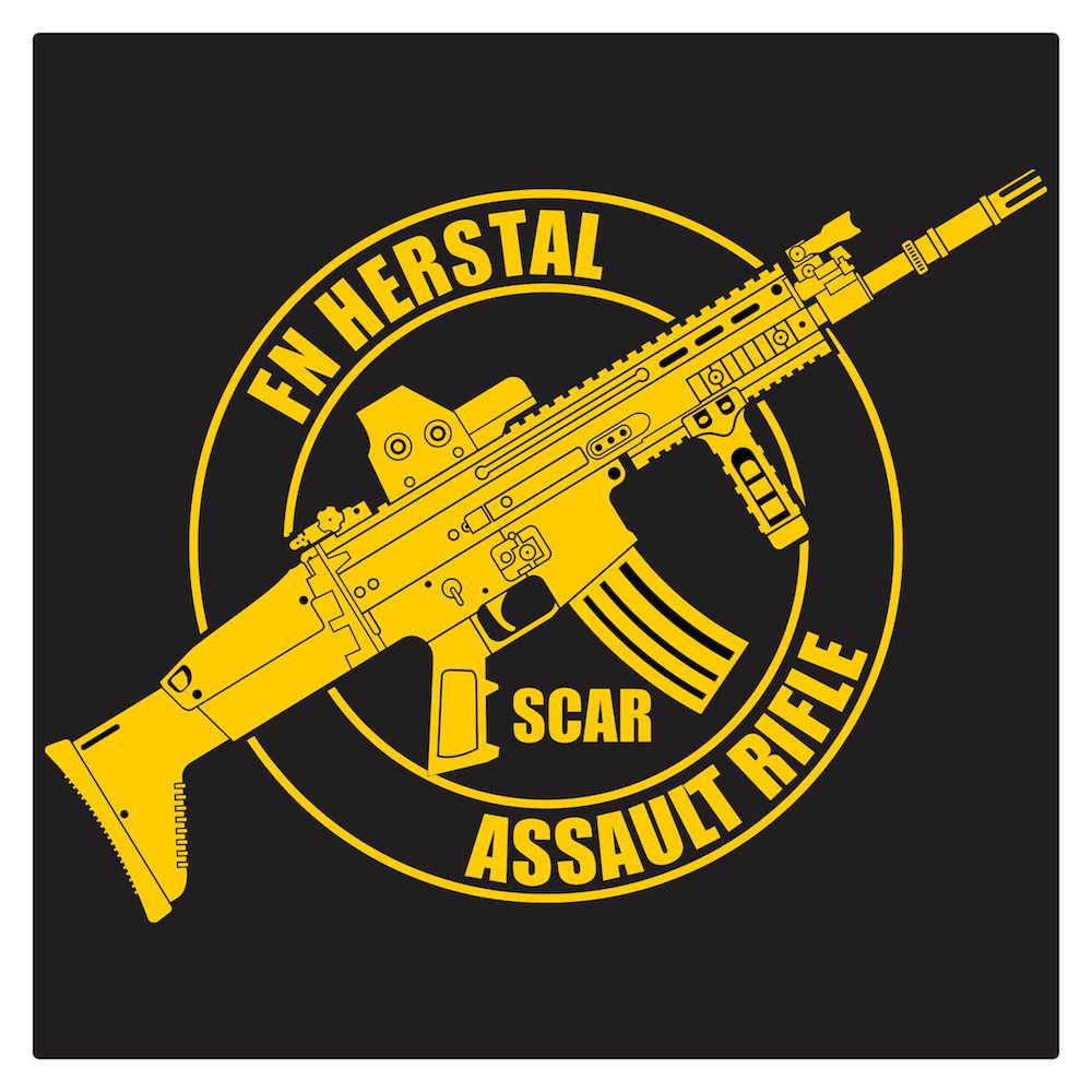 Jual FN SCAR Series 3 Cutting Sticker | Shopee Indonesia