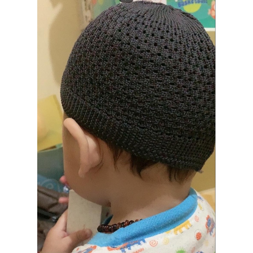 Jual (BAYI 0 - 3 TAHUN) PECI RAJUT SUPER TEBAL PREMIUM POLOS ANAK ...