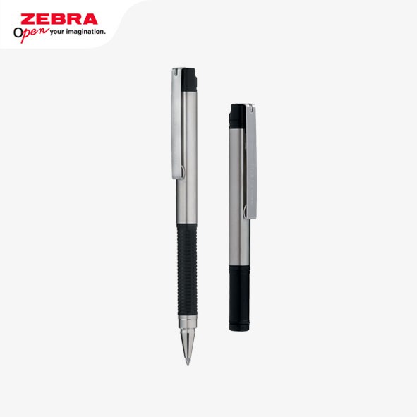 Jual ZEBRA Mini F-301 Pulpen Pena 0.7mm Stainless Steel Barrel ...