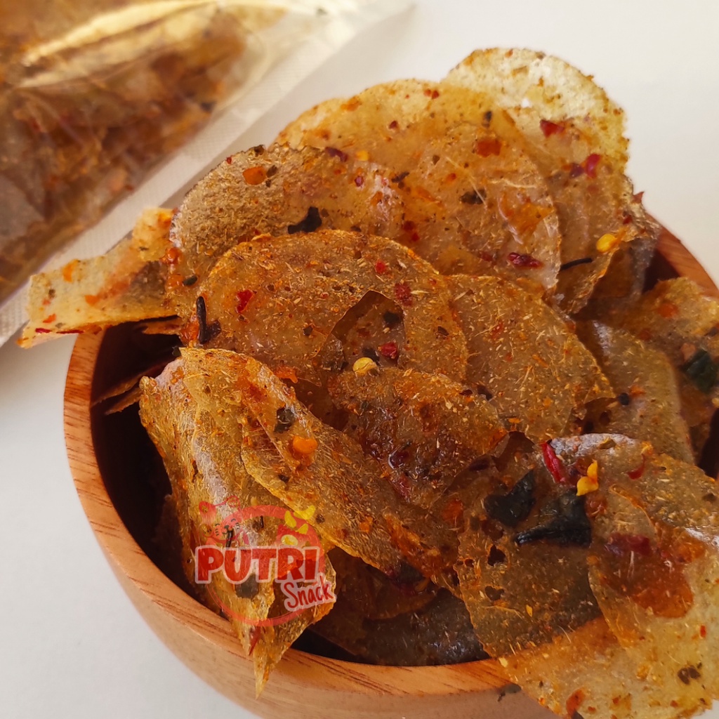 Jual KERIPIK KACA VIRAL | PEDES DAUN JERUK | KRIPCA | Shopee Indonesia