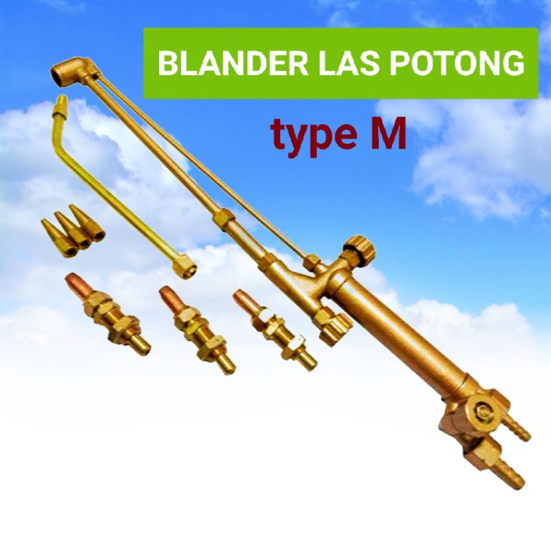 Jual Torch/blander / blender las potong welding + nozzle type M ...