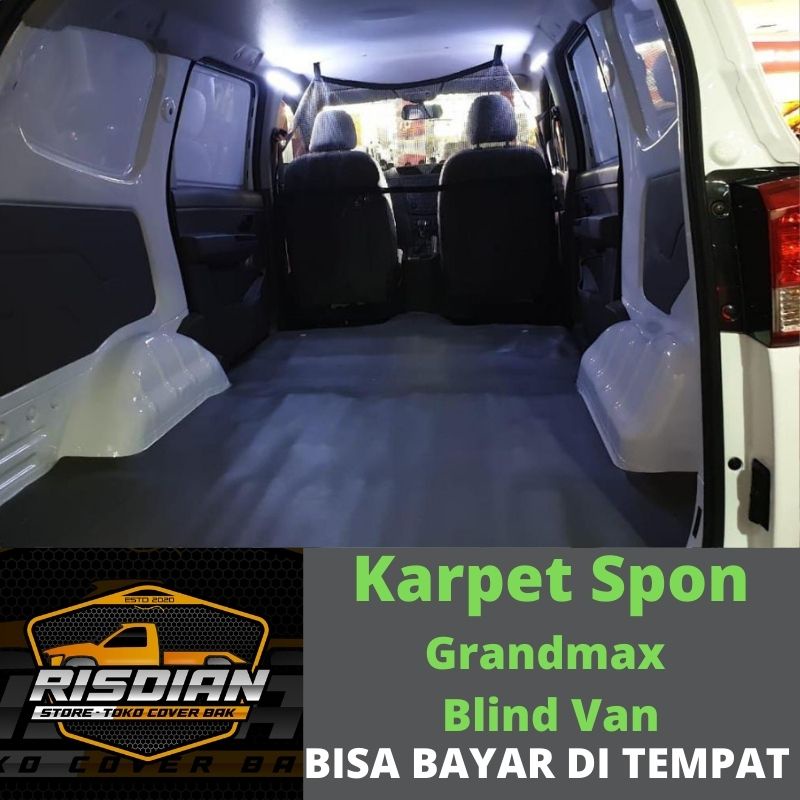 Jual Karpet mobil Karpet Spon Alas Bak Tebal 15 Mm Dan 10 mili karpet ...