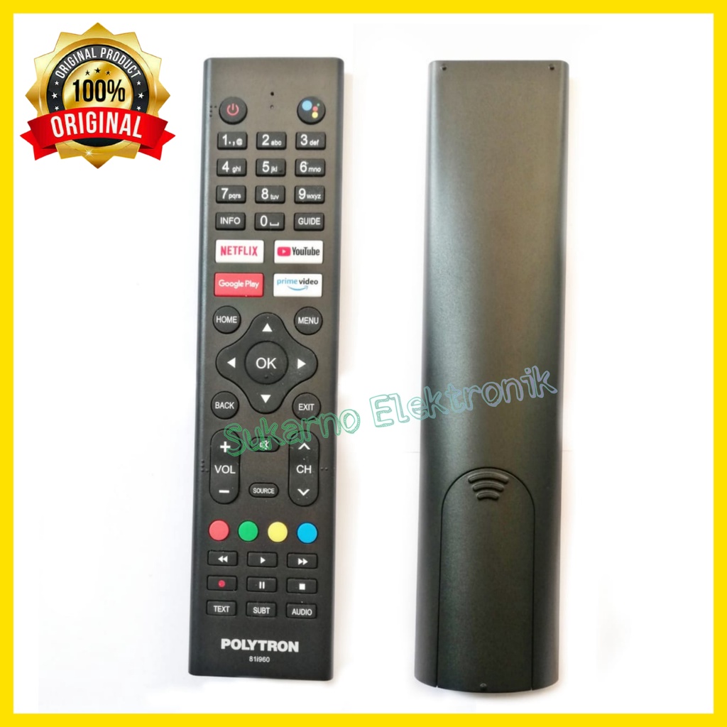 Jual Remote TV Smart Polytron 8li960 Original | Shopee Indonesia