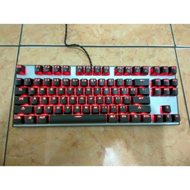 Jual Keyboard Gaming mechanical Imperion mech 7 RGB MECH 7 87 keys ...