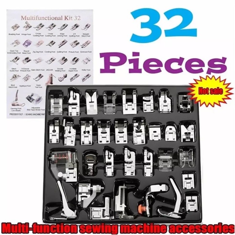 Jual Multifunction Kit/ Sepatu set mesin jahit portable rumah tangga 32 ...