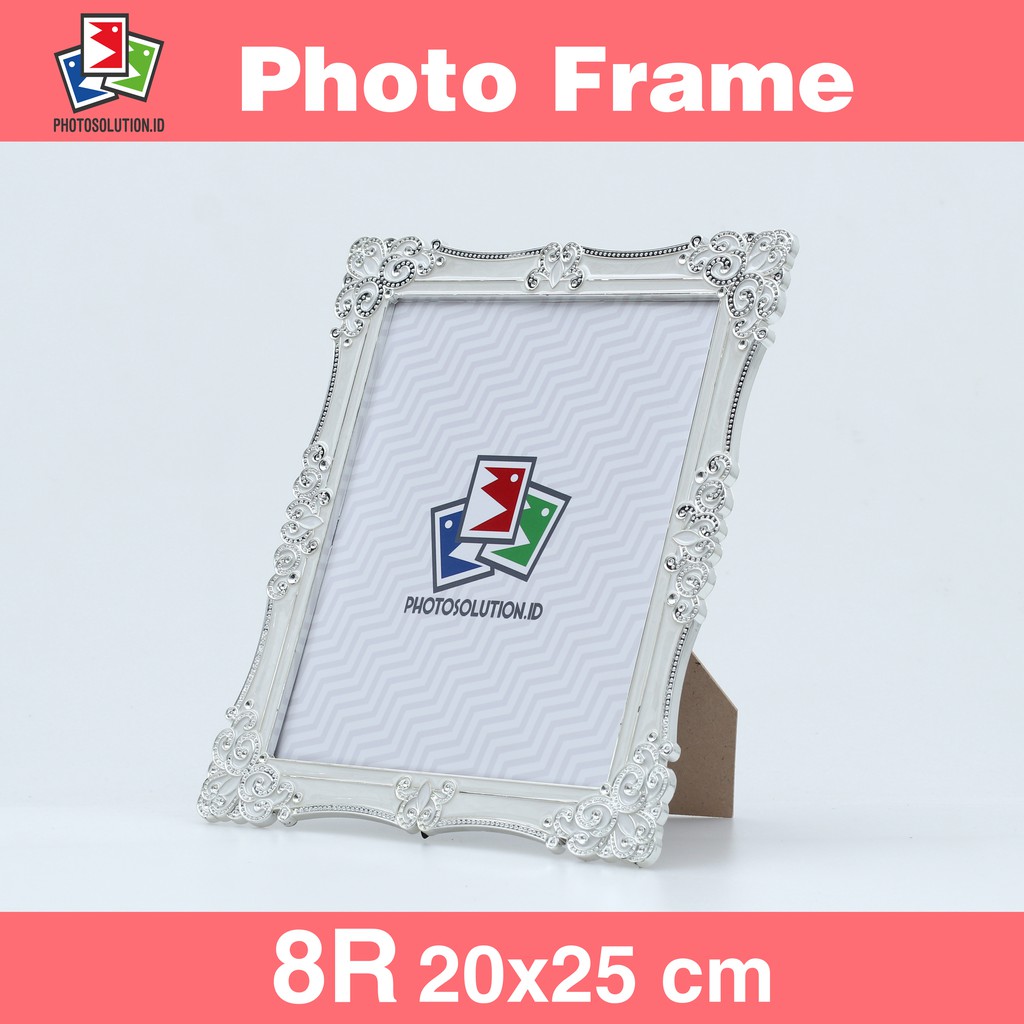 Jual Bingkai Foto 8R Motif Ukir Pakai Kaca - Photo Frame FF | Shopee ...
