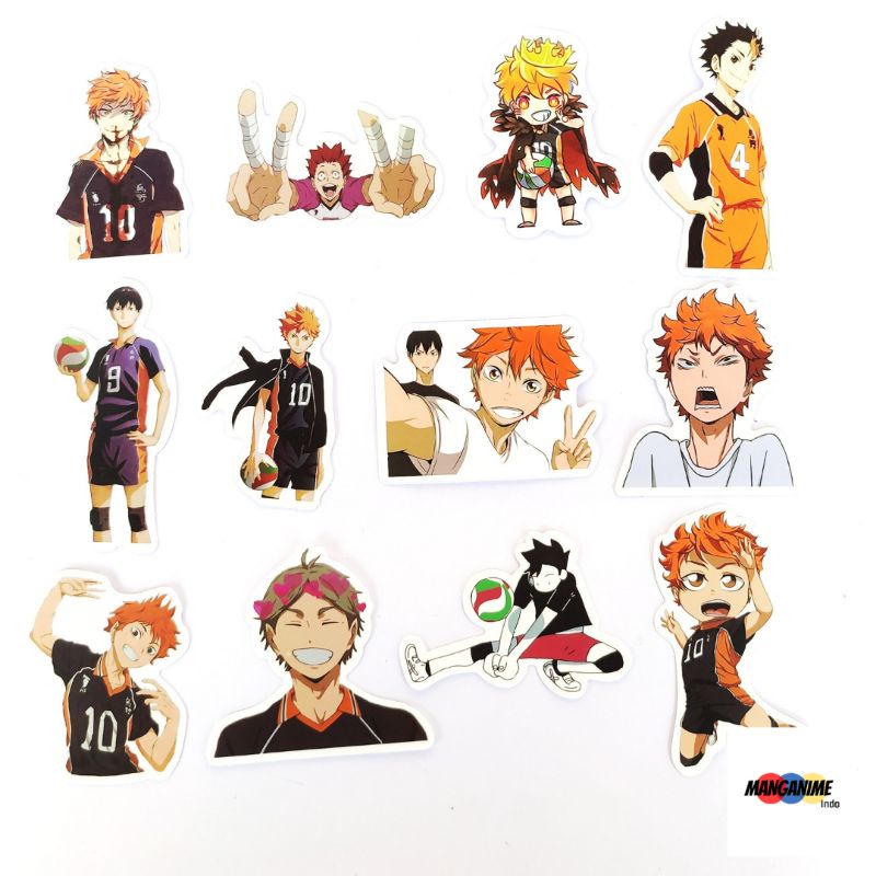 Jual Merchandise Anime Haikyuu Sticker Pack Vol 3 - Sticker Anime ...