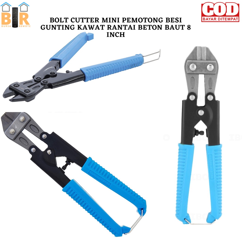 Jual Bolt Cutter - Gunting Kawat Besi Baja Beton 8 Inch Pemotong Baja ...