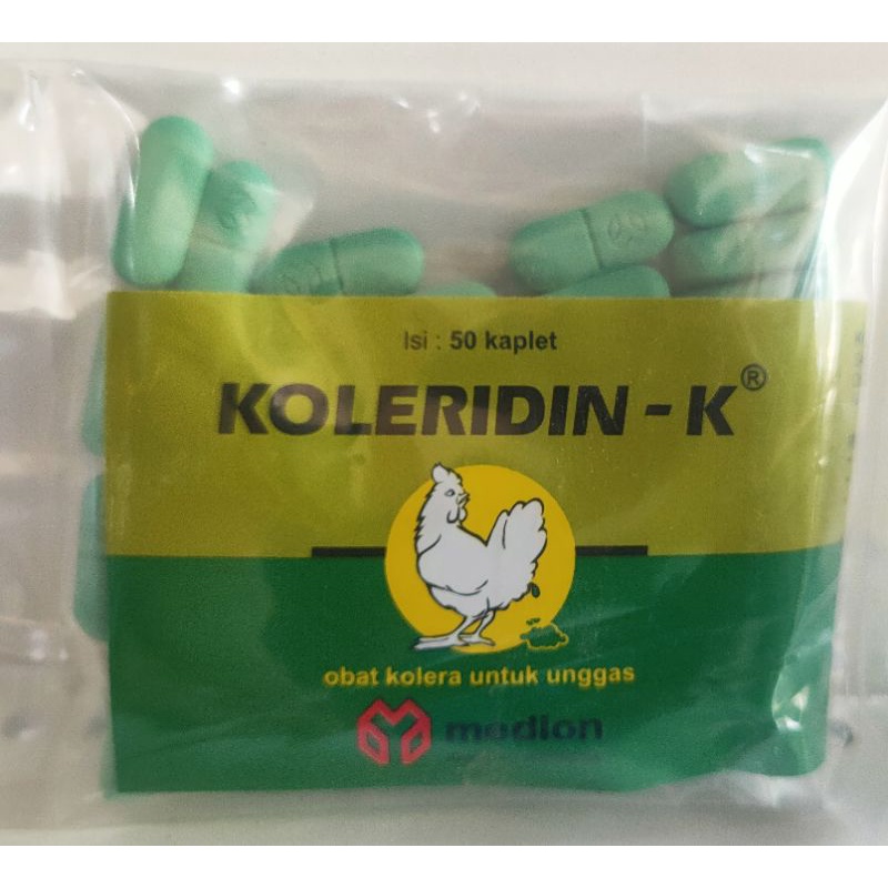 Jual koleridin 50 kaplet | Shopee Indonesia