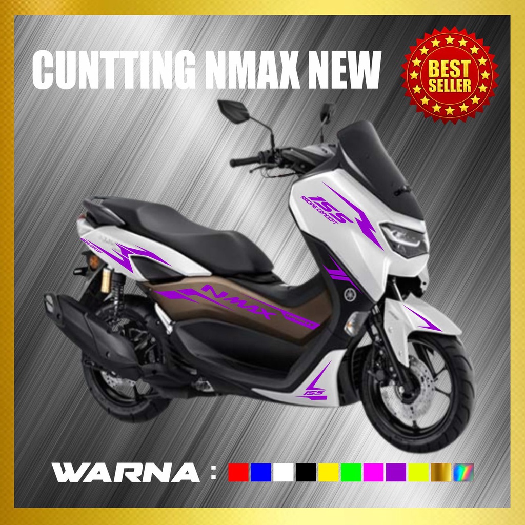 Jual CUTTING STICKER NMAX 155 NEW 2022 STRIPING NMAX BARU | Shopee ...