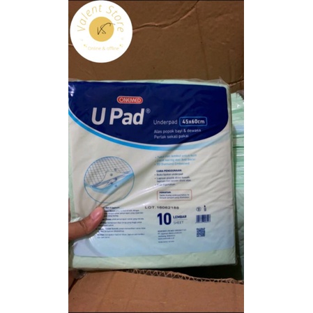 Jual VS| U Pad 45x60cm Onemed Underpad Alas Perlak Under Pad Popok ...