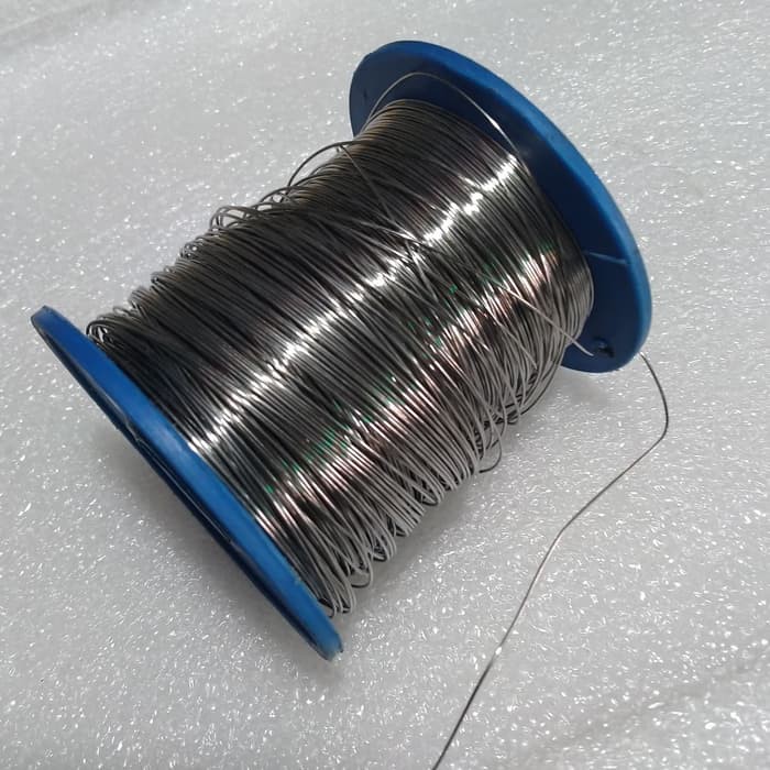 Jual kawat nikelin niklin 0.30 mm jual per meter kawat pemanas | Shopee ...