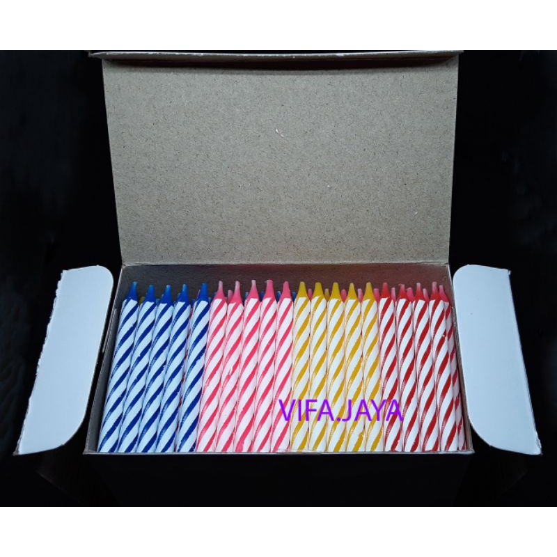 Jual Lilin Ulir Spiral Strip isi 288 Pcs | Shopee Indonesia