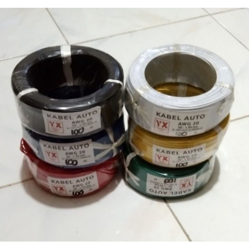 Jual Kabel AWG 20 Serabut Putih harga per meter | Shopee Indonesia