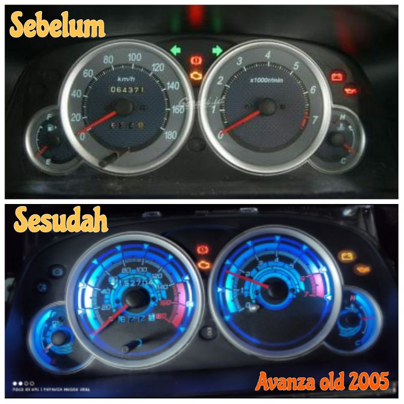 Jual papan speedometer variasi mobil avanza 2005 | Shopee Indonesia