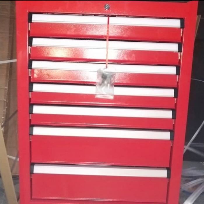 Jual (B2T)Lemari Tempat Penyimpanan Kunci-kunci Tool Box Trolley 7 Laci JS-32B7 | Shopee Indonesia