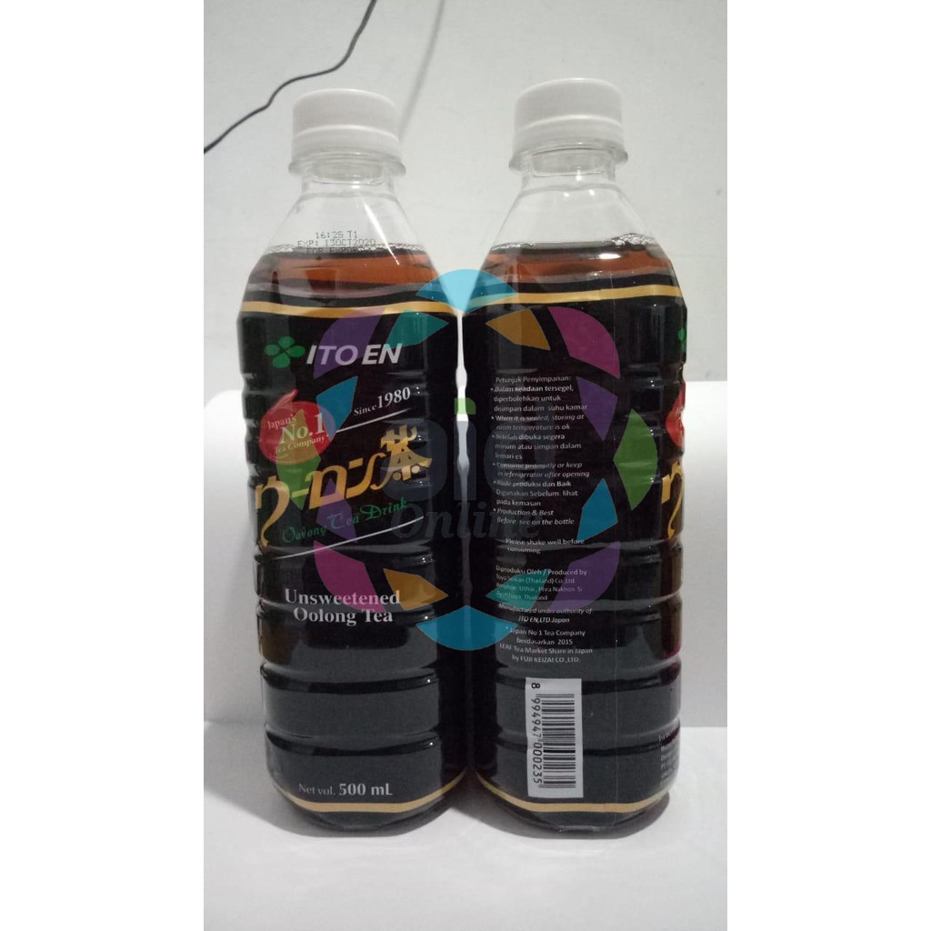 Jual Teh ITO En Oolong Tea Unsweetened 500ml | Shopee Indonesia