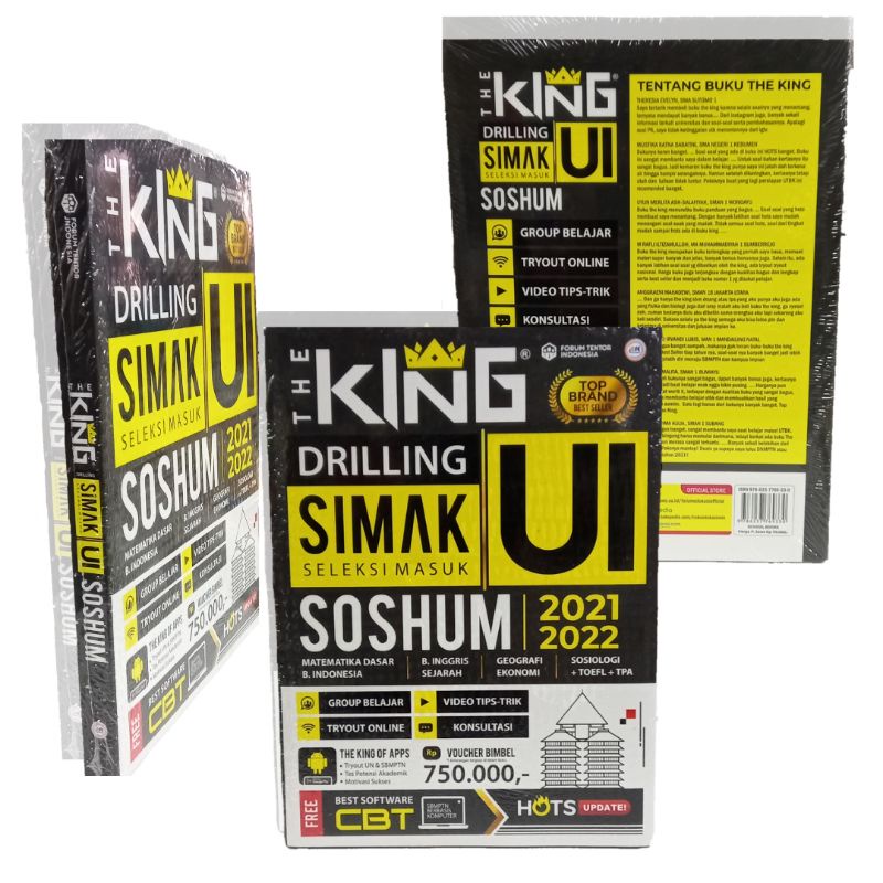 Jual BUKU THE KING DRILLING SIMAK UI SOSHUM 2021-2022 | Shopee Indonesia