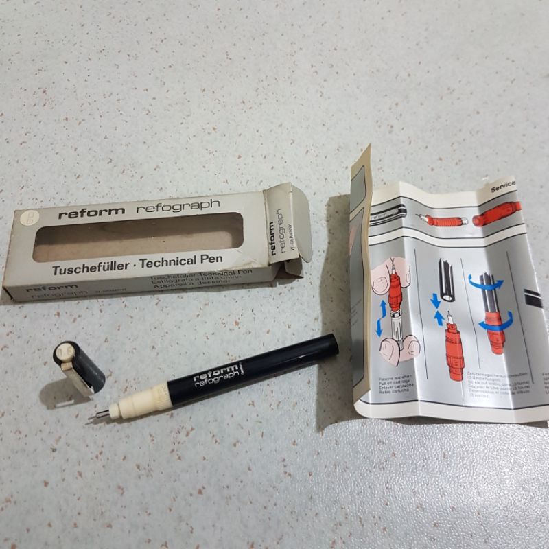 Jual Sejenis rotring staedtler technical pen pulpen gambar Reform 0.6 ...