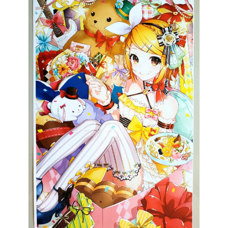 Jual Poster Kagamine Rin 3 Vocaloid Merchandise | Shopee Indonesia