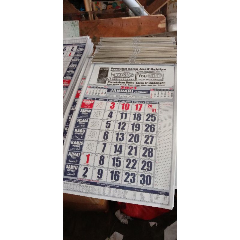 Jual kalender | Shopee Indonesia