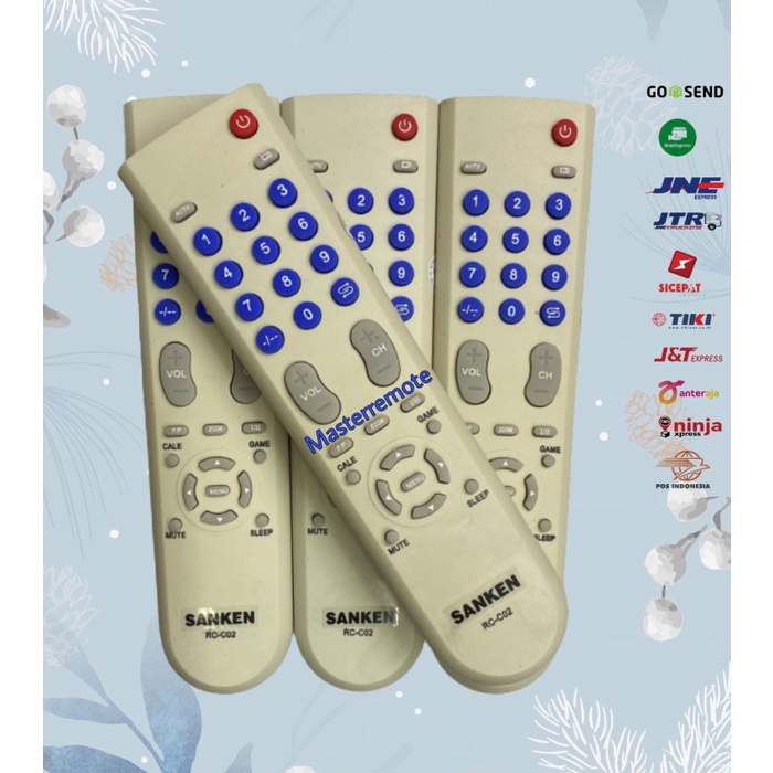 Jual Remot Remote Tv Sanken Tabung Rc-02 #98 | Shopee Indonesia