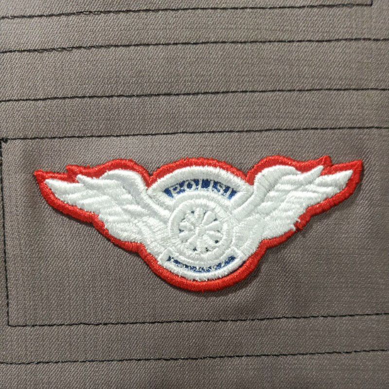 Jual Emblem Patch Logo Bordir Wing Lantas Logo Wing Lalu Lintas Custom ...
