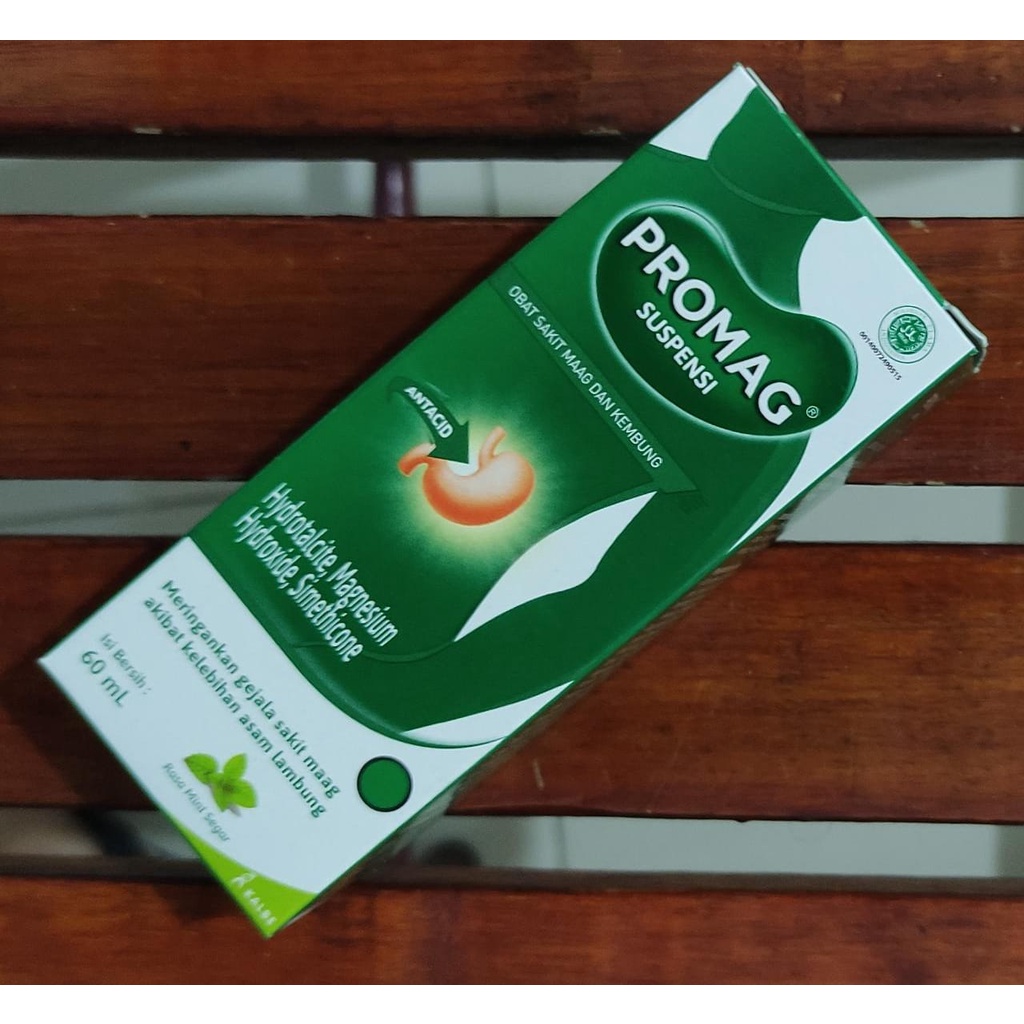 Jual Promag Cair 60 ML / Mengatasi Obat Maag / Kembung / Kelebihan Asam ...